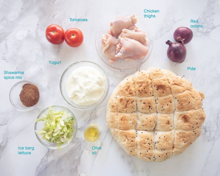 Homemade Chicken Doner Kebab - By Andrea Janssen