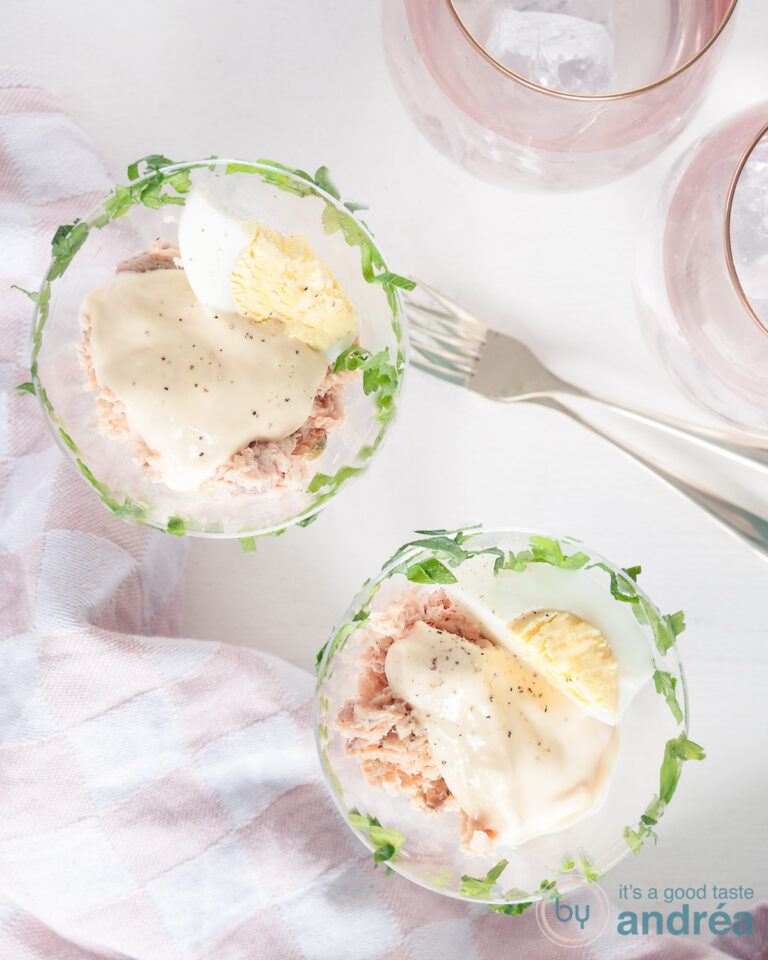 Klassieke Zalmcocktail (Cold Dutch Salmon Cocktail) - By Andrea Janssen