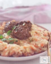 Creamy Dutch Hutspot with Spicy Meatballs - By Andrea Janssen