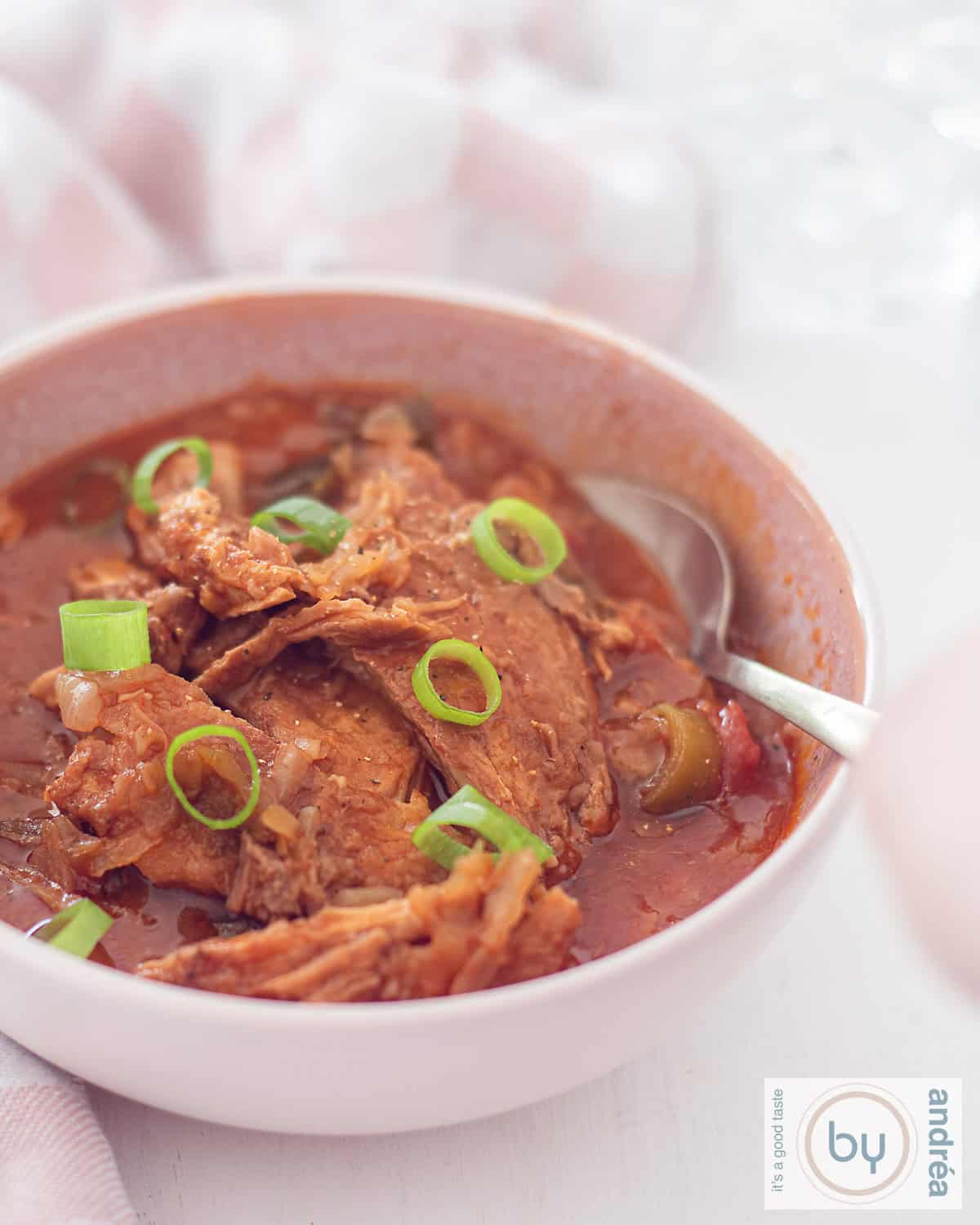 Slow Cooker Ham and Cabbage Stew - By Andrea Janssen