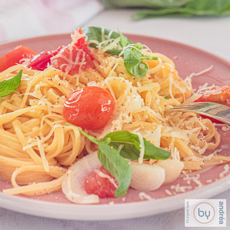 One Pot Vegetable Pasta - By Andrea Janssen