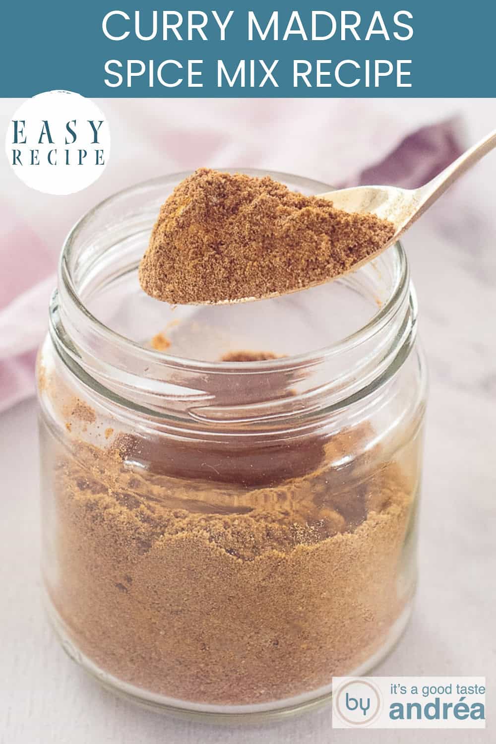 Homemade Curry Madras Spice Mix - By Andrea Janssen