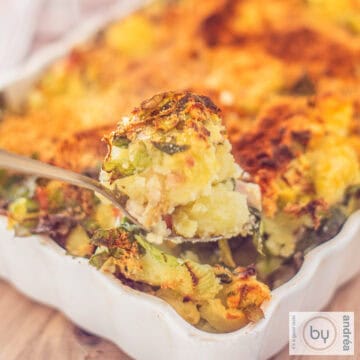 Dutch Baked Andijvie Stamppot (Endive Mash) - By Andrea Janssen