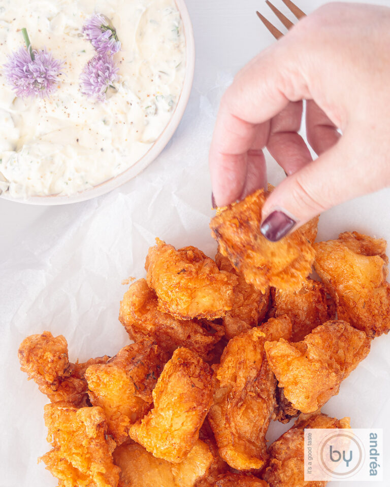 Homemade Kibbeling – Dutch Fried Fish Nuggets - By Andrea Janssen
