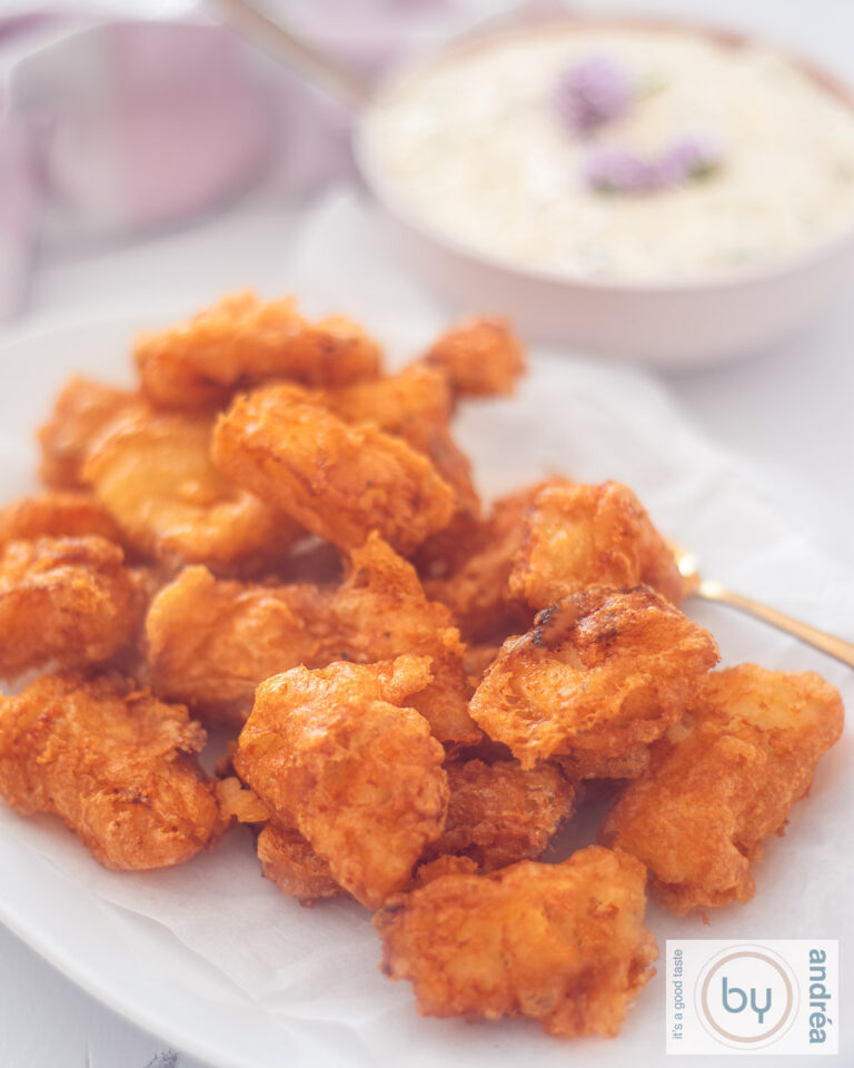 Homemade Kibbeling – Dutch Fried Fish Nuggets - By Andrea Janssen