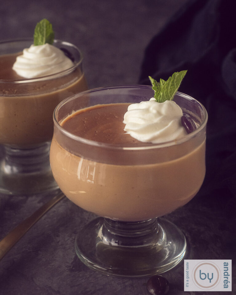 Homemade Dutch Hopjesvla - Creamy Coffee Custard - By Andrea Janssen